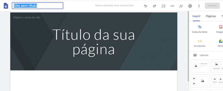 Mini Sites: Aprenda a Criar Mini Sites Google Grátis [Passo a Passo]